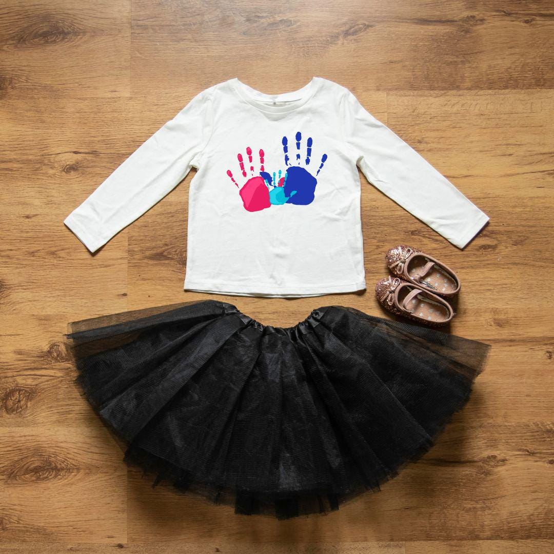 Hand Print SVG, Colorful Handprint Bundle Pack PNG, Painted Hands ...