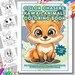 Kawaii Animals Coloring Book | 50 Cute Kawaii-style Animal Coloring ...