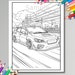 Classic JDM Cars Coloring Book Vol. 2 | 50 Japanese Cars Coloring Pages ...