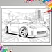 Classic JDM Cars Coloring Book Vol. 2 | 50 Japanese Cars Coloring Pages ...