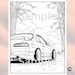 Classic JDM Cars Coloring Book Vol. 1 | 50 Japanese Cars Coloring Pages ...
