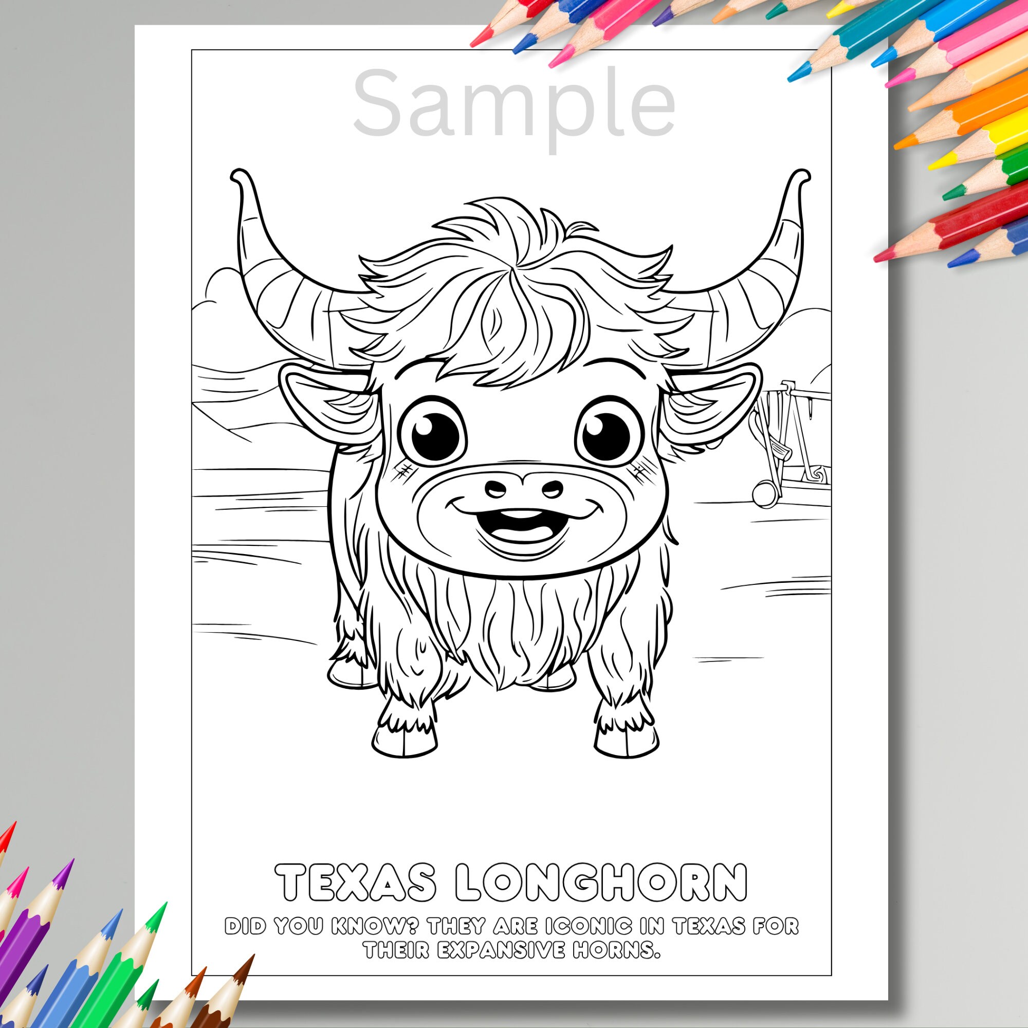 Kawaii Animals Coloring Book | 50 Cute Kawaii-style Animal Coloring ...