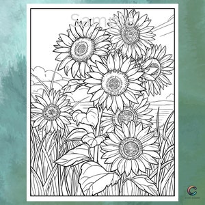 Flower Symphony Coloring Book Vol. 1 50 Exquisite Flower Coloring Pages ...