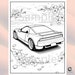 Classic JDM Cars Coloring Book Vol. 1 | 50 Japanese Cars Coloring Pages ...