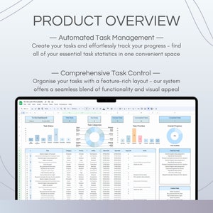 Task Management Spreadsheet Template, Project Tracking Software, to Do ...