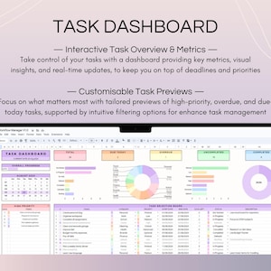 Workflow Project Management Spreadsheet, Google Sheets Kanban Board and ...