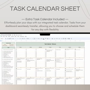 Task Scheduler Spreadsheet Template, Project Tracking Software ...