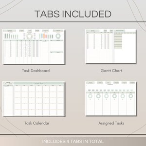 Project Management Spreadsheet Template, Gantt Chart Google Sheets ...