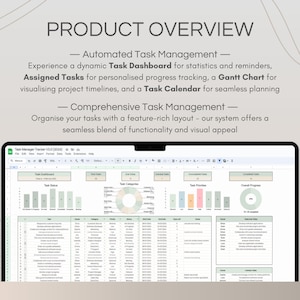 Project Management Spreadsheet Template, Gantt Chart Google Sheets ...
