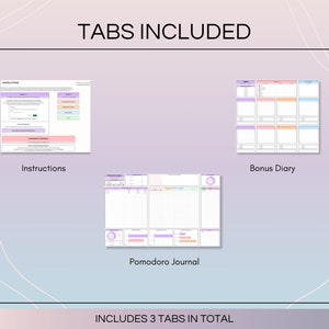 Pomodoro Technique Tracker Spreadsheet, Productivity Task Management ...