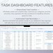 Task Management Spreadsheet Template, Project Tracking Software, to Do ...