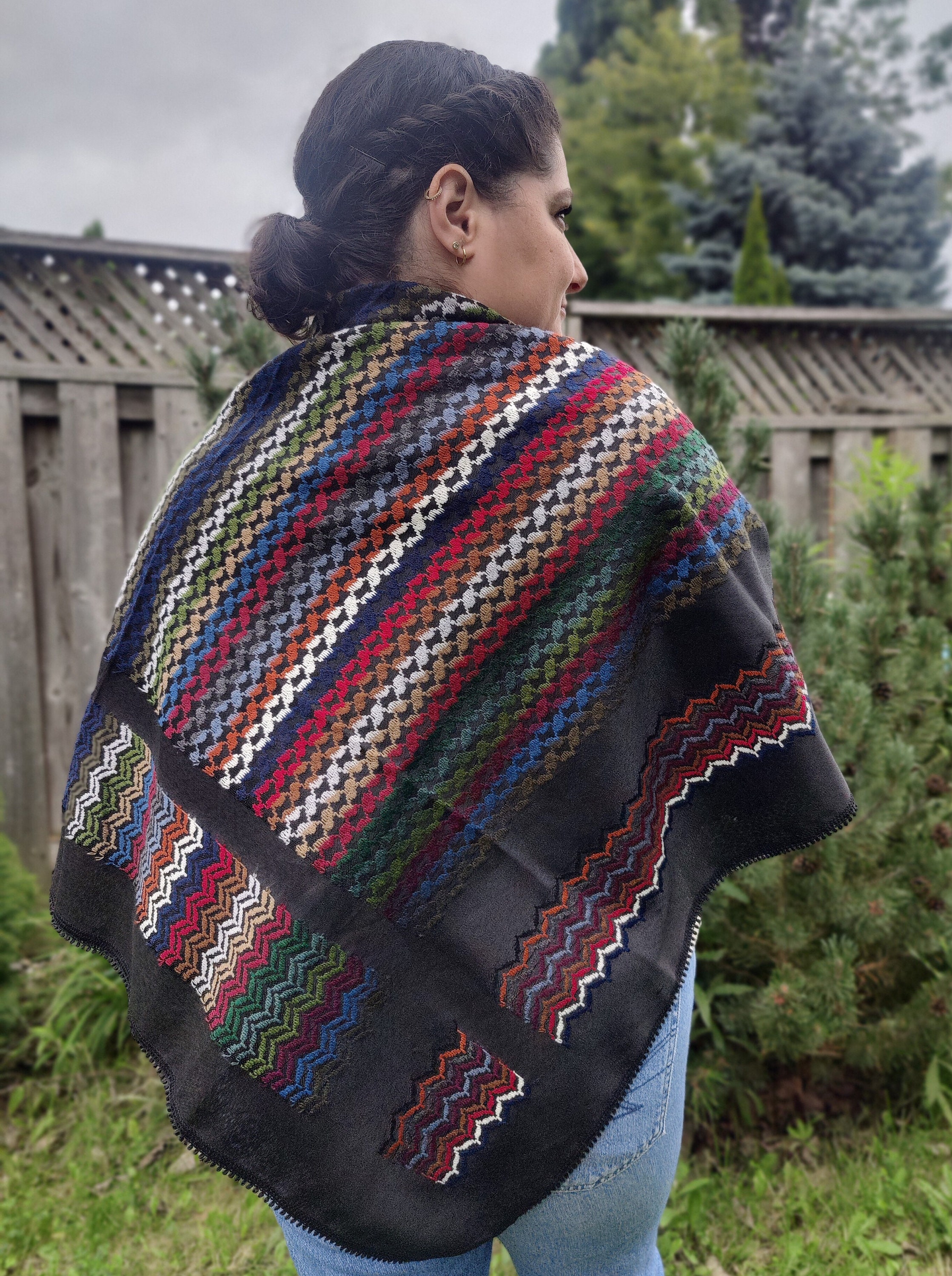 Premium Palestinian Keffiyeh Stitching No Printing High Quality Made in ...