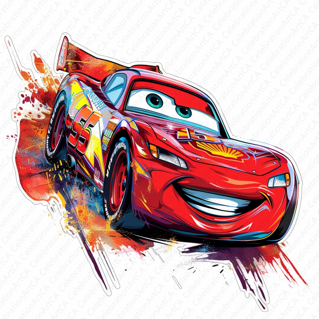 Lightning Mcqueen Ka-chow, Lightning Mcqueen Clipart Lightning Mcqueen ...