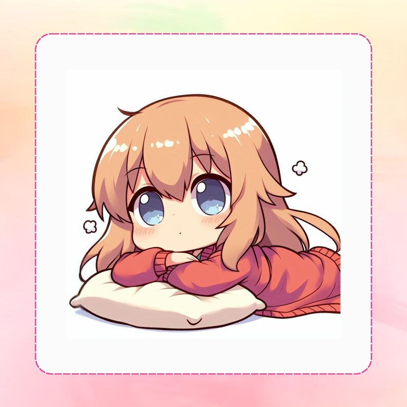 Custom Cute Chibi Anime Character Commission Cute Anime Cute Chibi ...