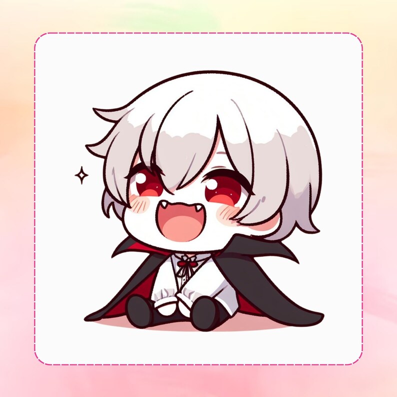 Custom Cute Chibi Anime Character Commission Cute Anime Cute Chibi ...