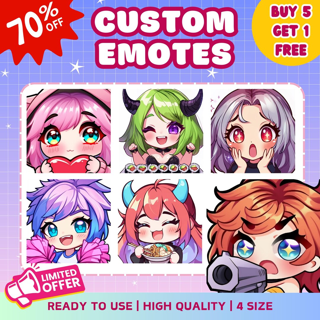 Custom Emotes Twitch Emotes Emotes Animated Emotes Custom Animated ...