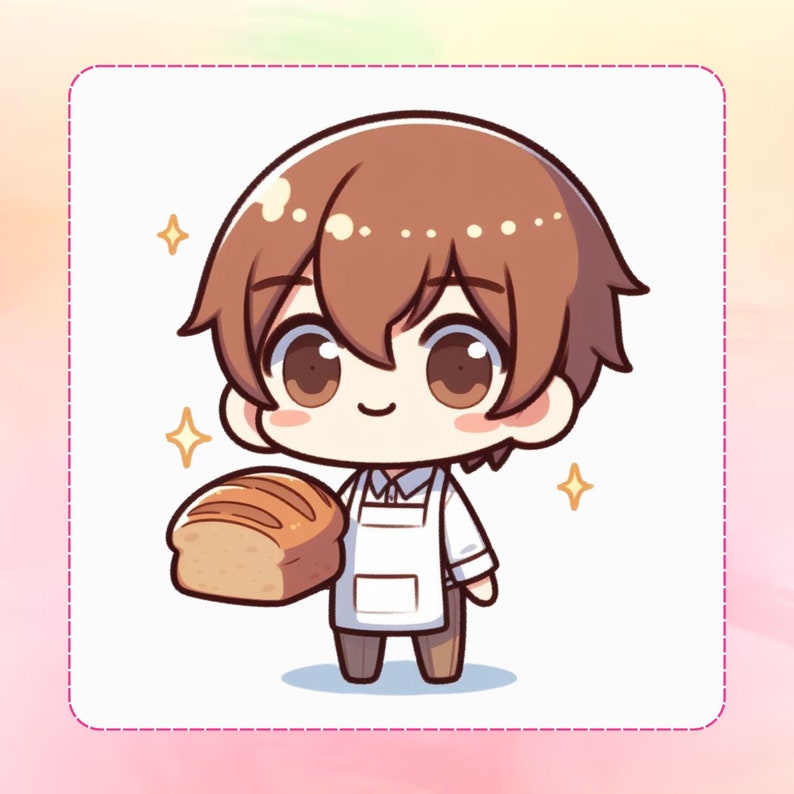 Custom Cute Chibi Anime Character Commission Cute Anime Cute Chibi ...