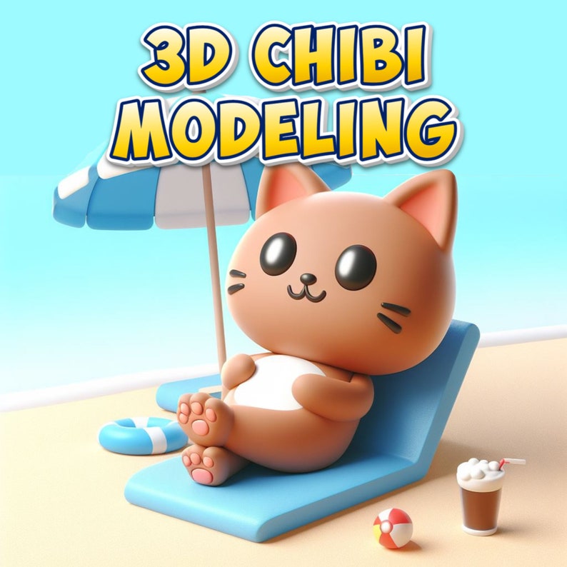 Custom 3D Chibi Modeling 3D Model 3D Cute 2D to 3D 3D Print Kawai 3D ...