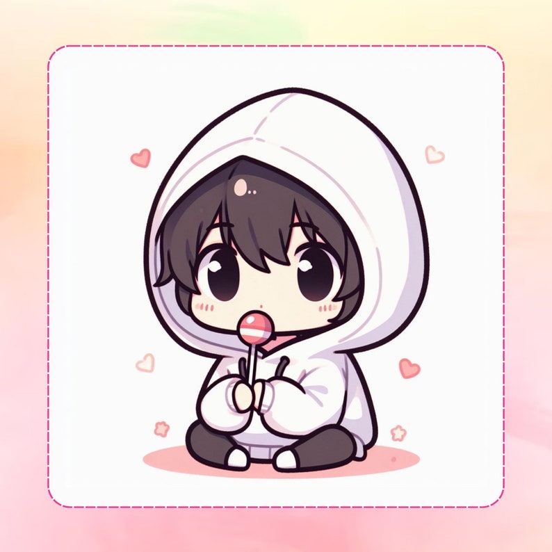 Custom Cute Chibi Anime Character Commission Cute Anime Cute Chibi ...