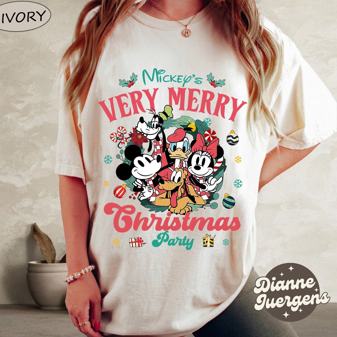 Mickey's Very Merry Christmas Party 2024 Png, Mickey and Friends ...