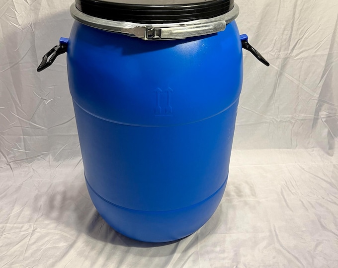 15 Gallon Food Grade Barrel With Handles, Locking Ring, and Lid. - Etsy