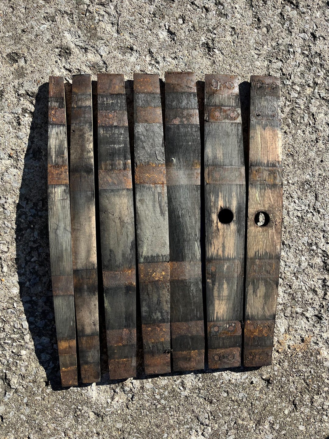 Free Shipping Bourbon Barrel Oak Staves, Kentucky Whiskey Barrel ...