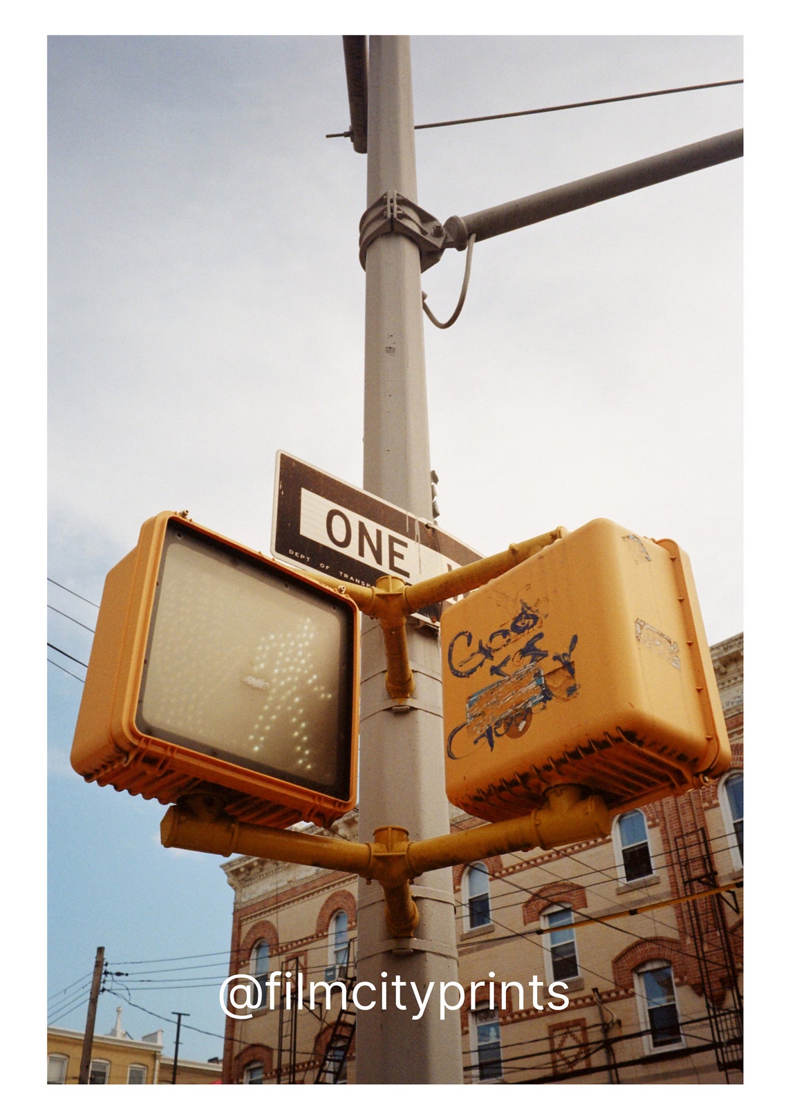 NYC Don't Walk Sign | Iconic New York Street Sign Film Photography| NYC ...