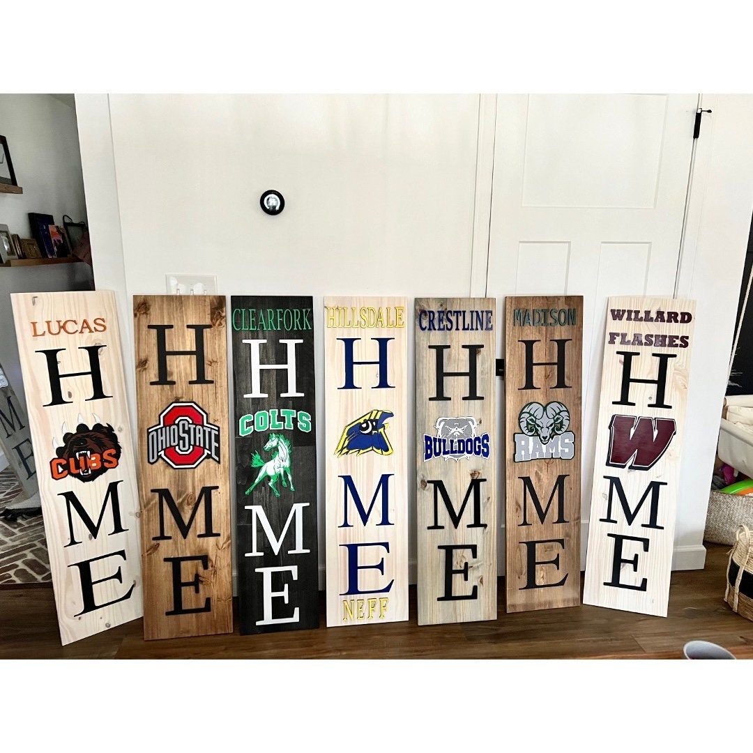 Personalized High School or Pro Sports Sign - Etsy