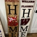 Personalized High School or Pro Sports Sign - Etsy