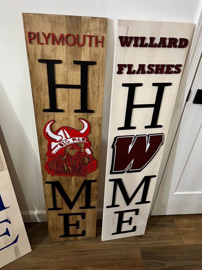 Personalized High School or Pro Sports Sign - Etsy