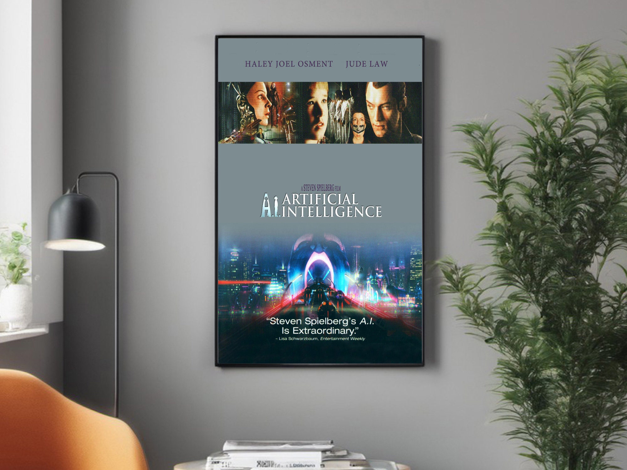 AI Artificial Intelligence_movie Poster,movie Decorations,movie ...