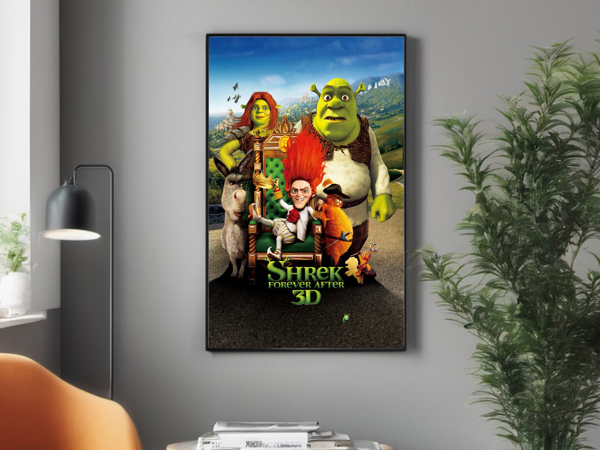Shrek_movie Poster,movie Decorations,movie Promotion, Poster Design ...