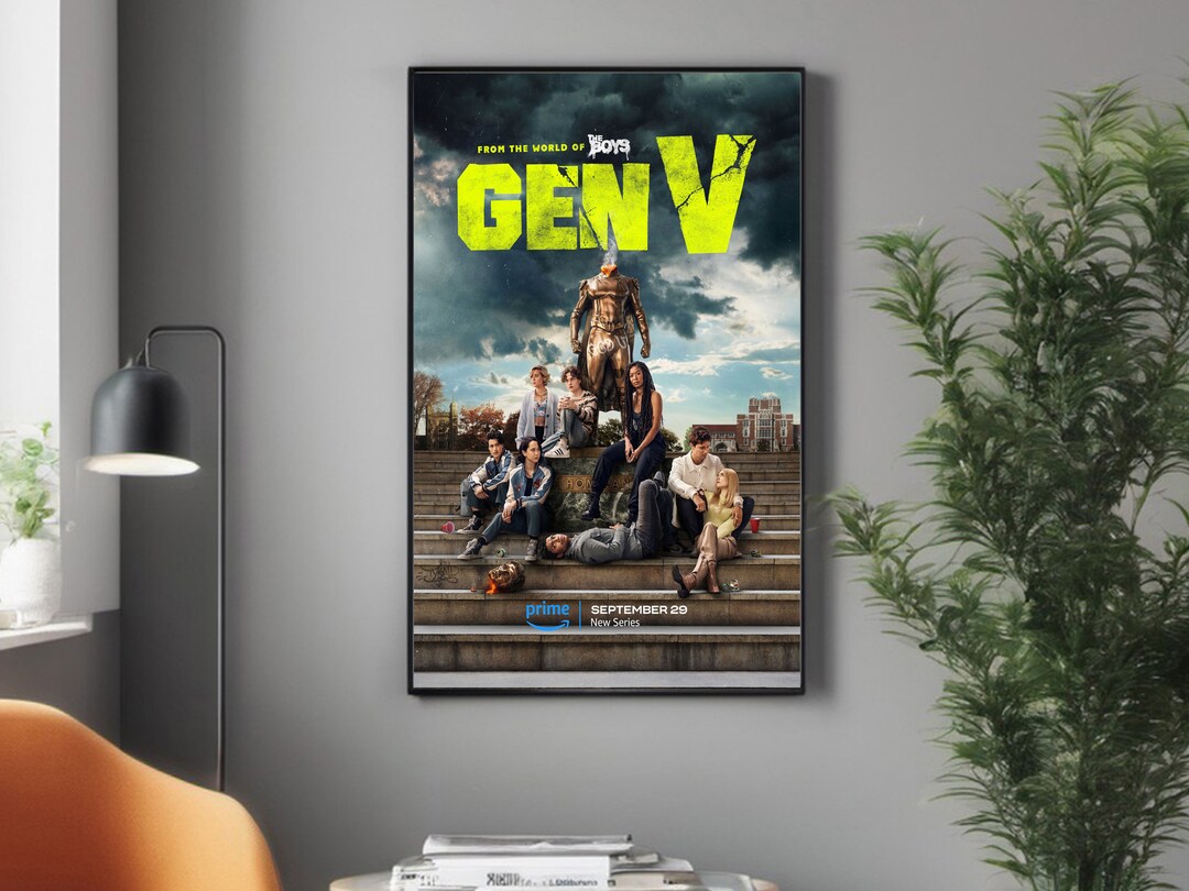 Gen V Season 1_movie Poster,movie Decorations,movie Promotion, Poster ...