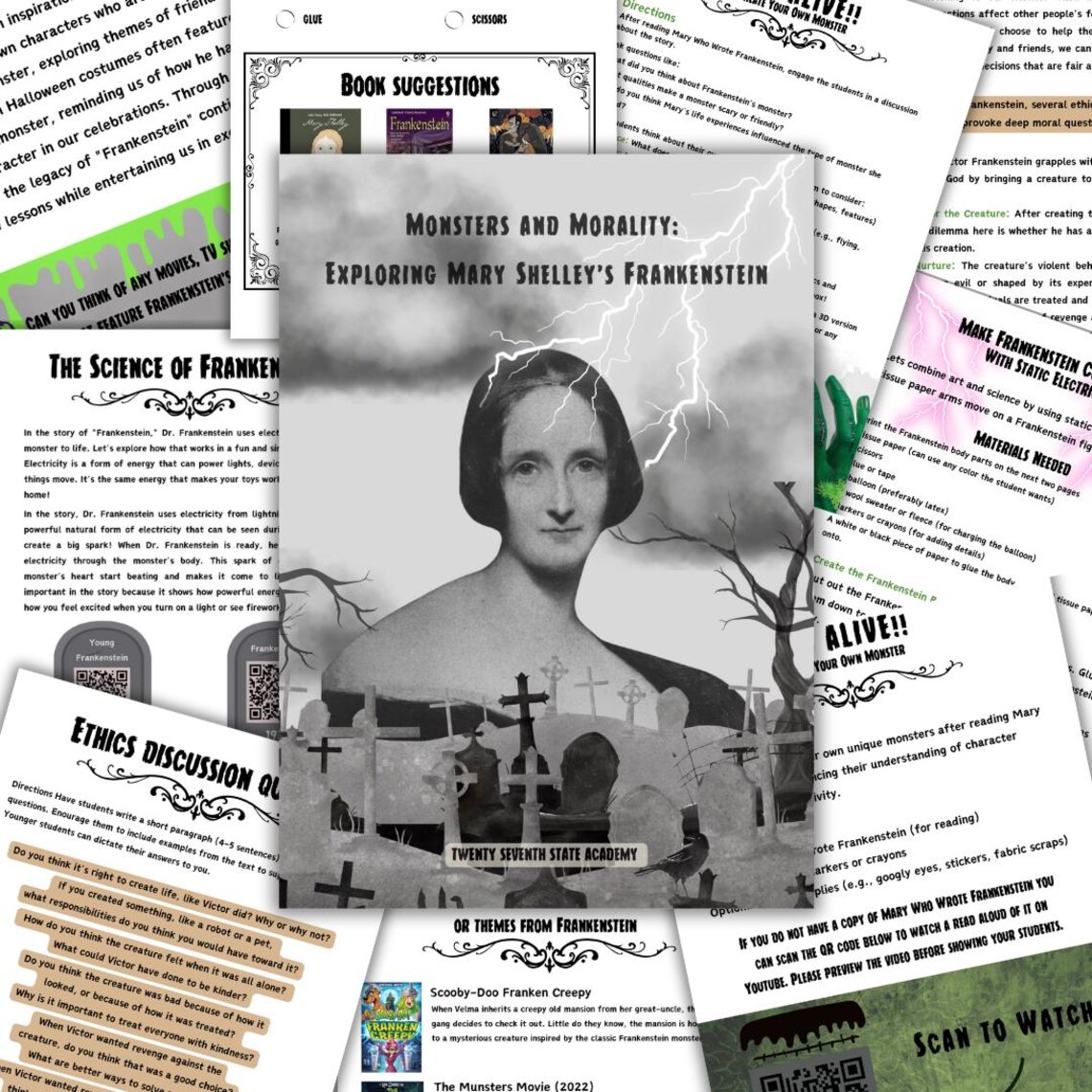 Monsters and Morality: Exploring Mary Shelley's Frankenstein - A ...