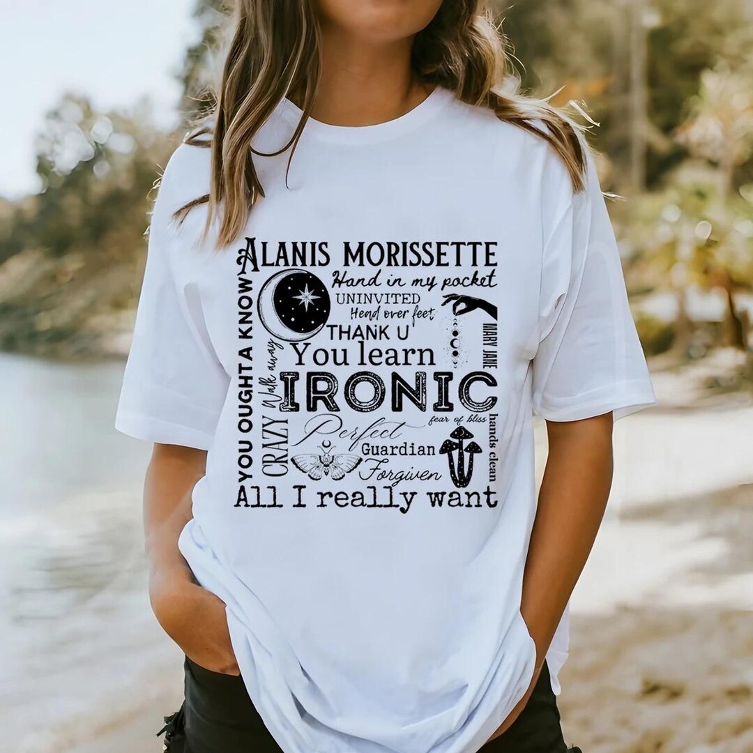 Alanis Morissette the Triple Moon Tour 2024 T-shirt, Alanis Morissette ...