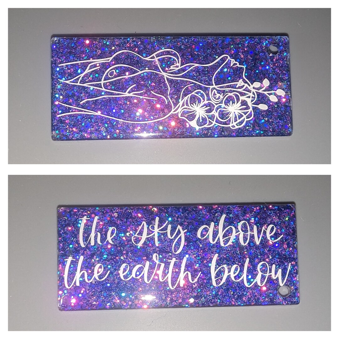 Sky Above, Earth Below Keychain - Etsy