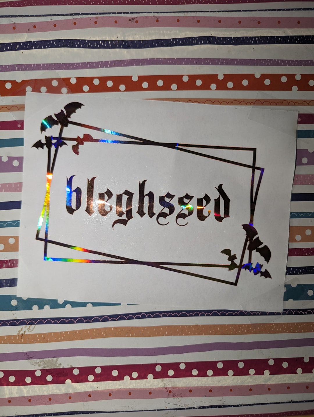 Bleghssed Decal - Etsy