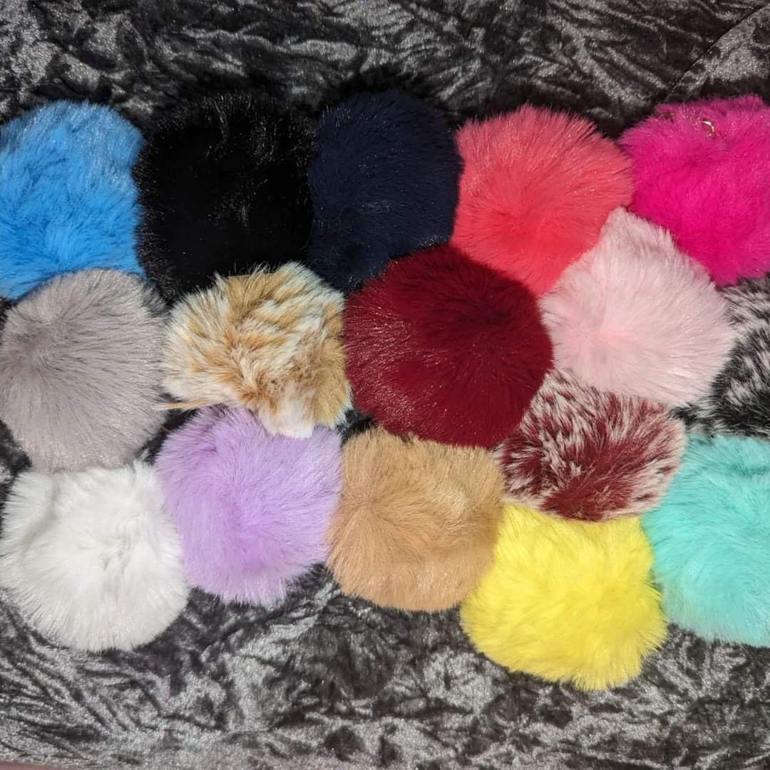 Pom Pom Add on ***DO NOT PURCHASE Without Keychain** - Etsy