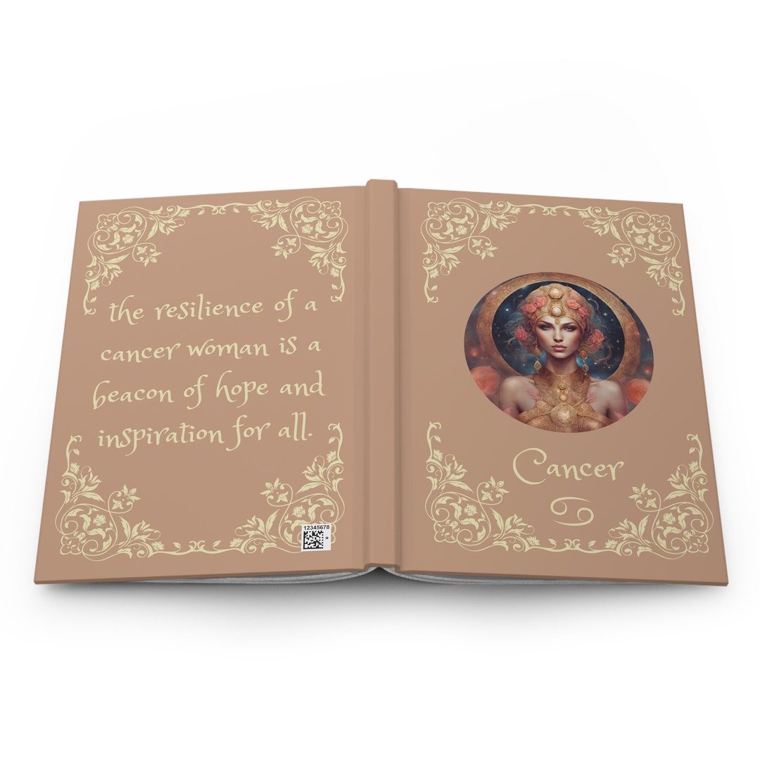 Beautiful Cancer Goddess Journal - Etsy