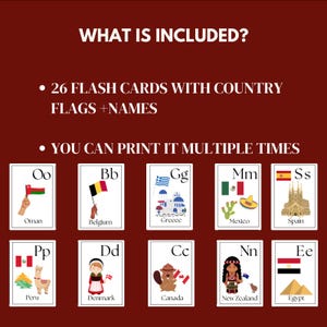 Printable Alphabet Cards | Montessori Cards, ABC Flash Cards ...