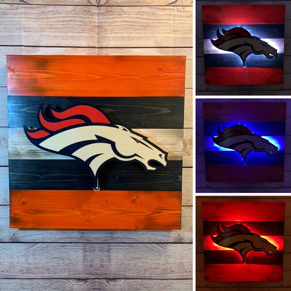 Denver Broncos Sign - Etsy