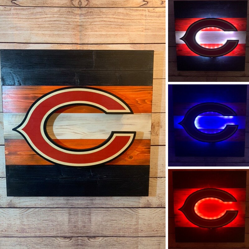 Chicago Bears Wall Art - Etsy