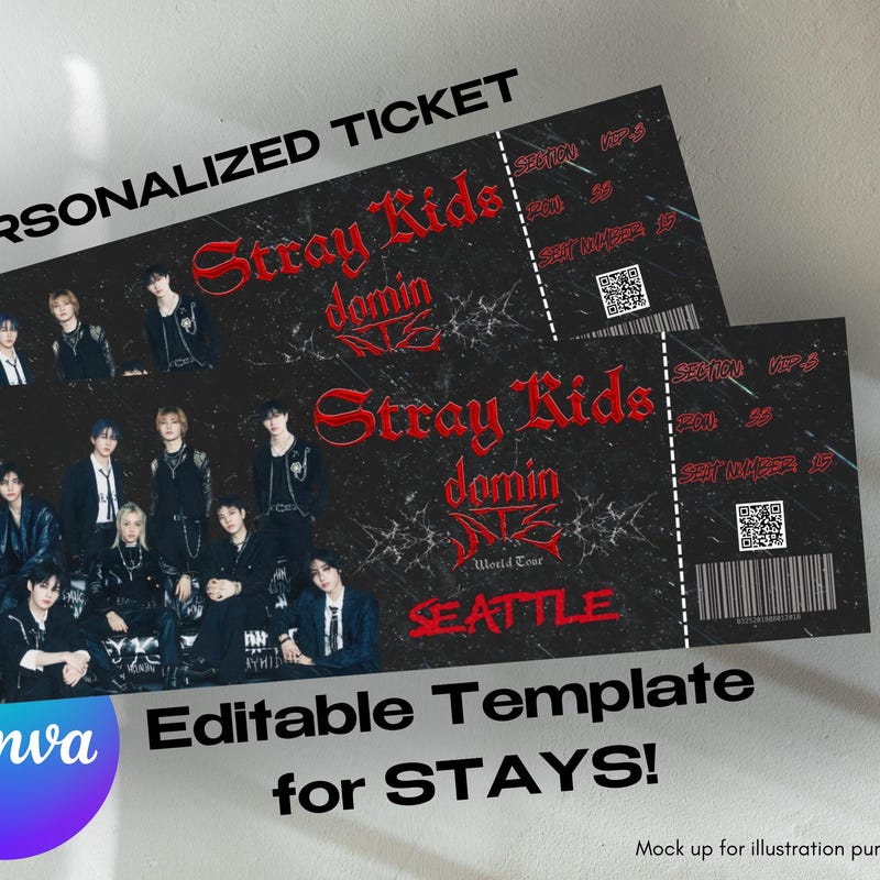 Japan Ticket for Kids - Etsy