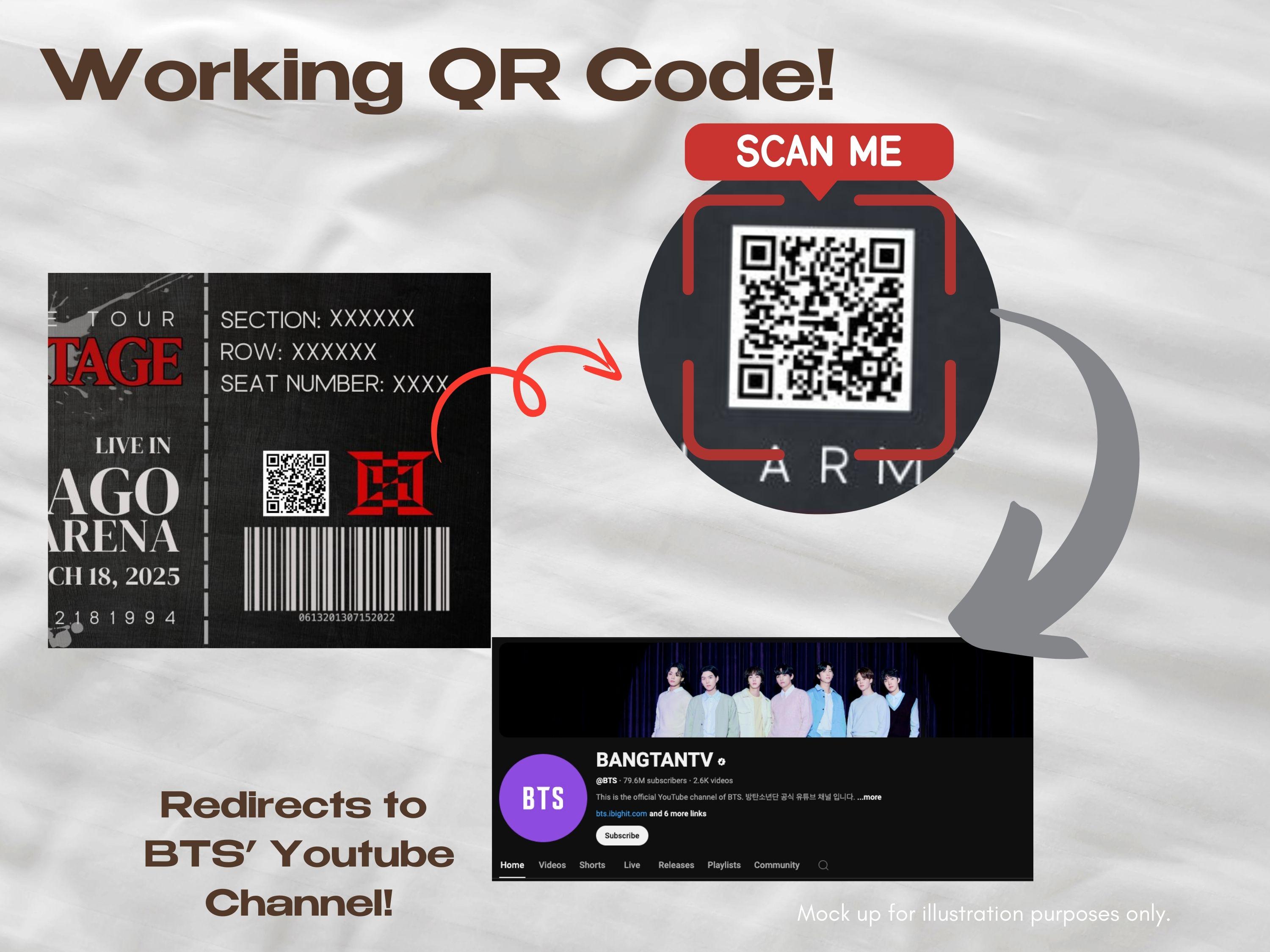 Personalized J-hope Hope on the Stage Concert Ticket, BTS, J-hope, J ...