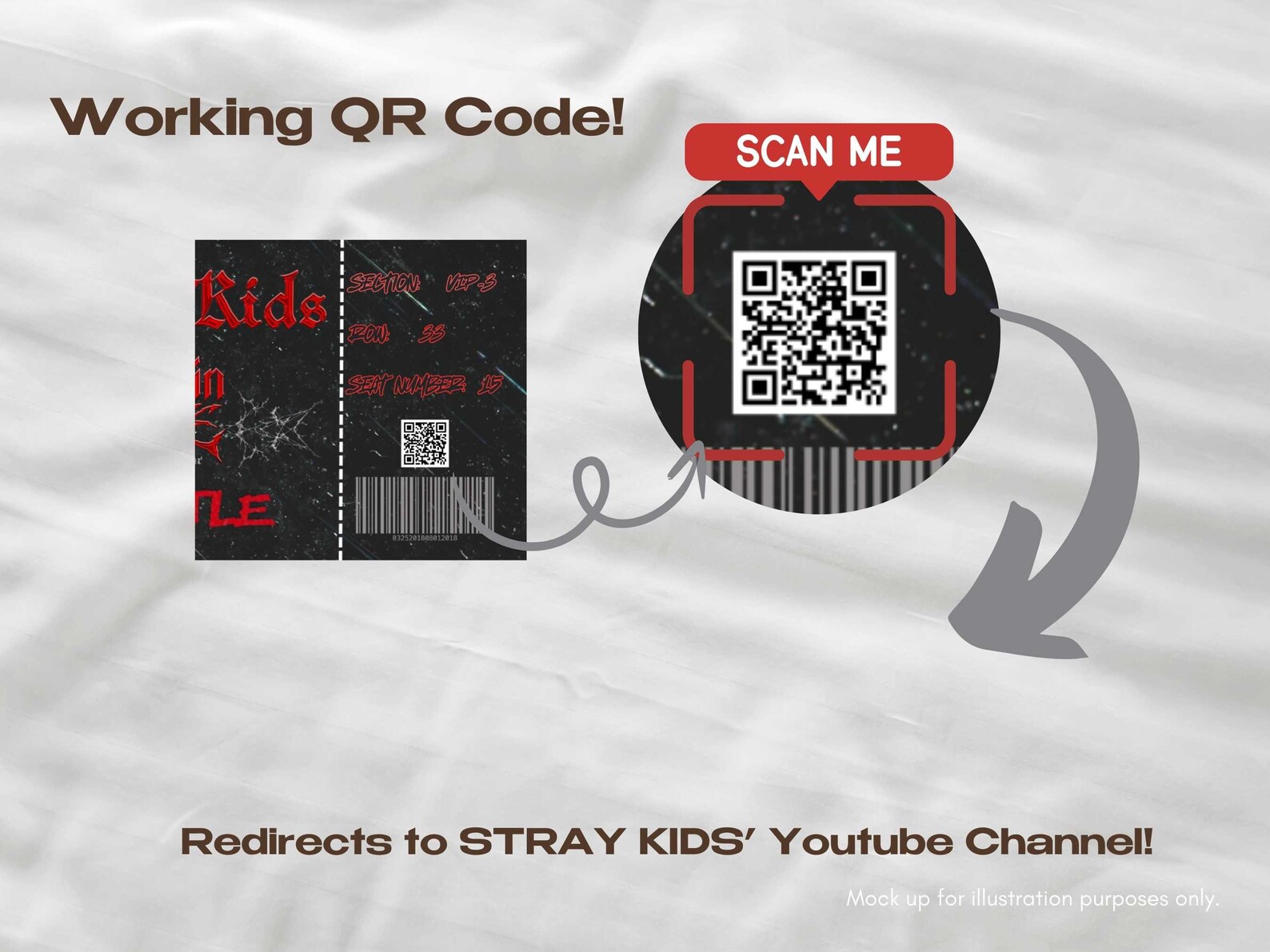 Personalized Stray Kids Dominate Concert Ticket, Dominate World Tour ...