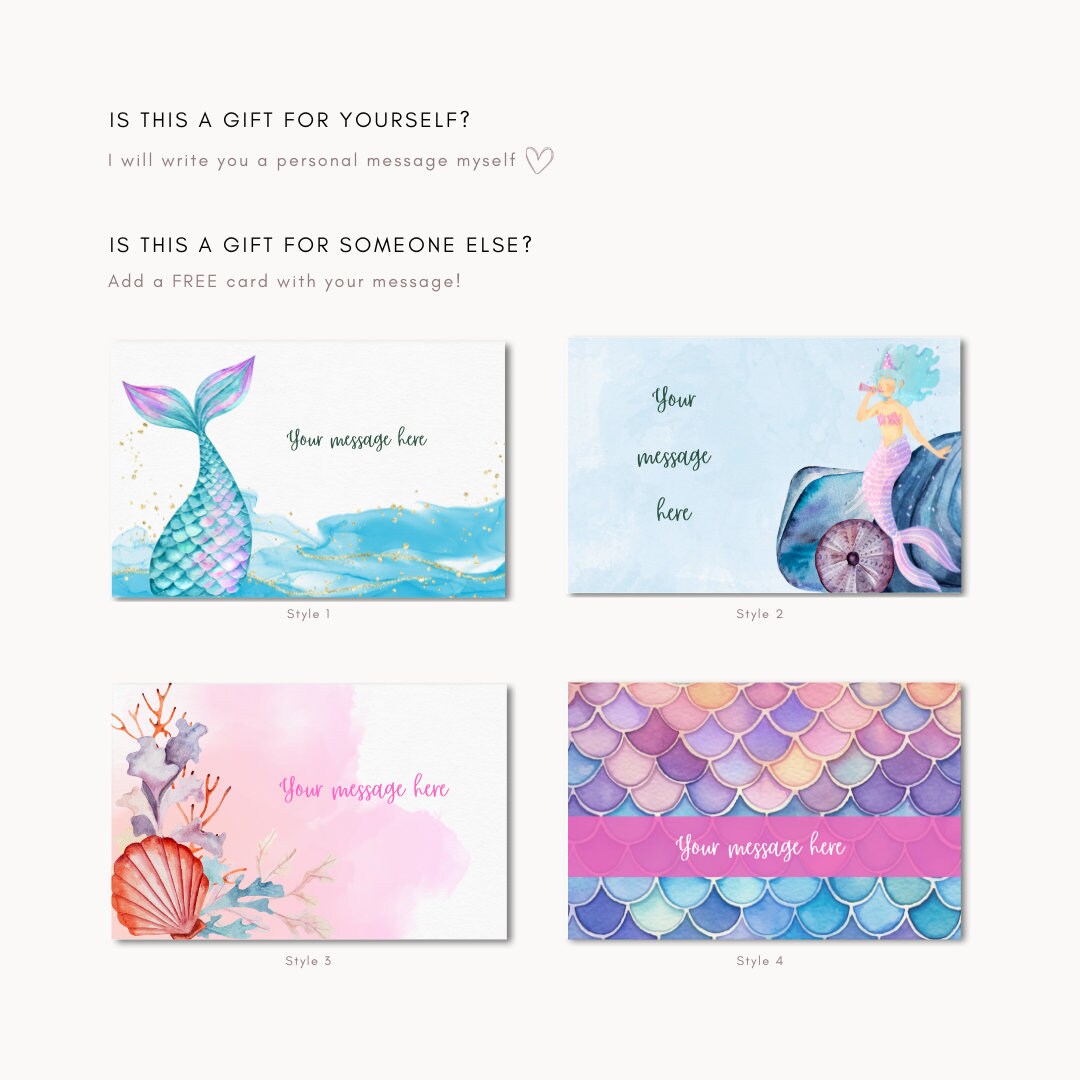 The Little Mermaid Inspired Gift Set for Her. Mermaid Themed Gifts ...