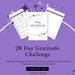 Simple Digital 28-day Gratitude Challenge Journal | Heal Your Heart ...