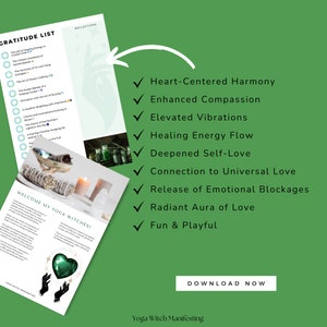 50 Gratitude Meditation Ideas for the Yoga Witch Downloadable Digital ...