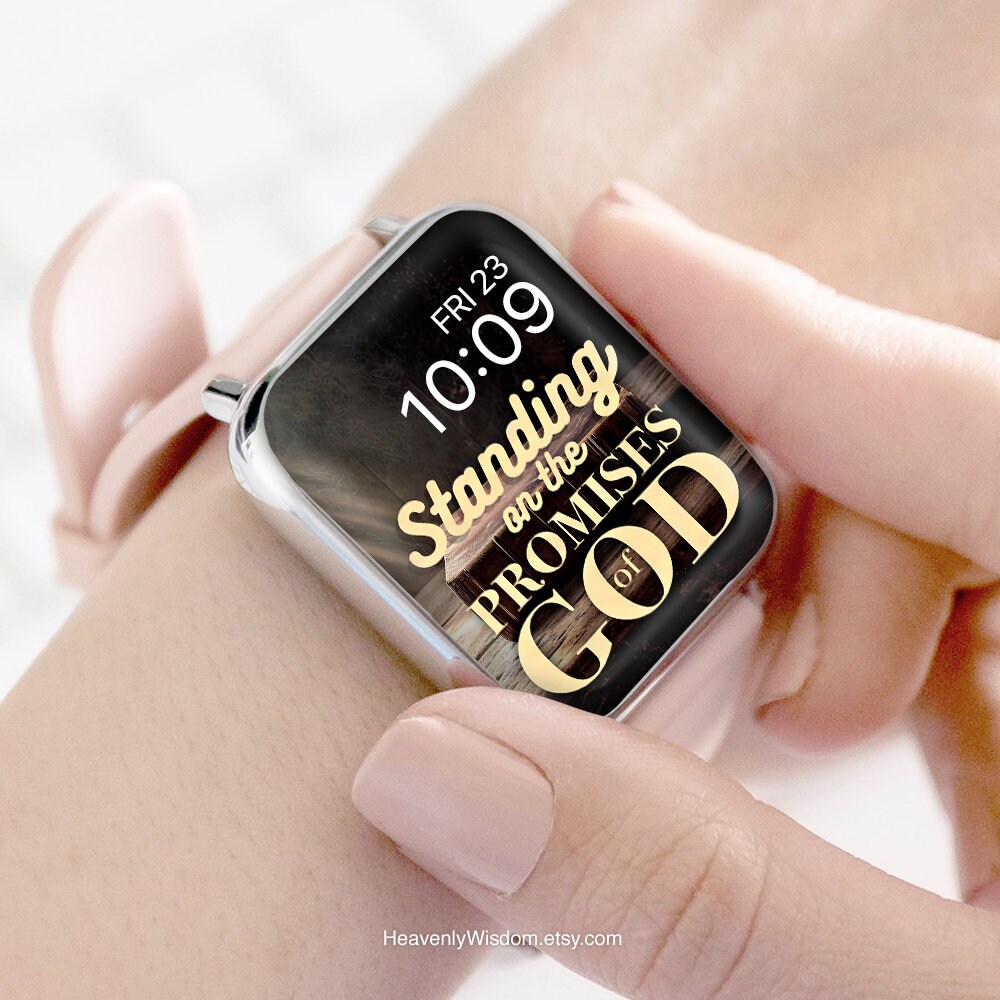 Standing on the Promises of God Apple Watch Wallpaper Scripture ...