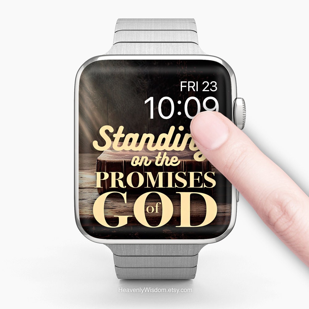 Standing on the Promises of God Apple Watch Wallpaper Scripture ...